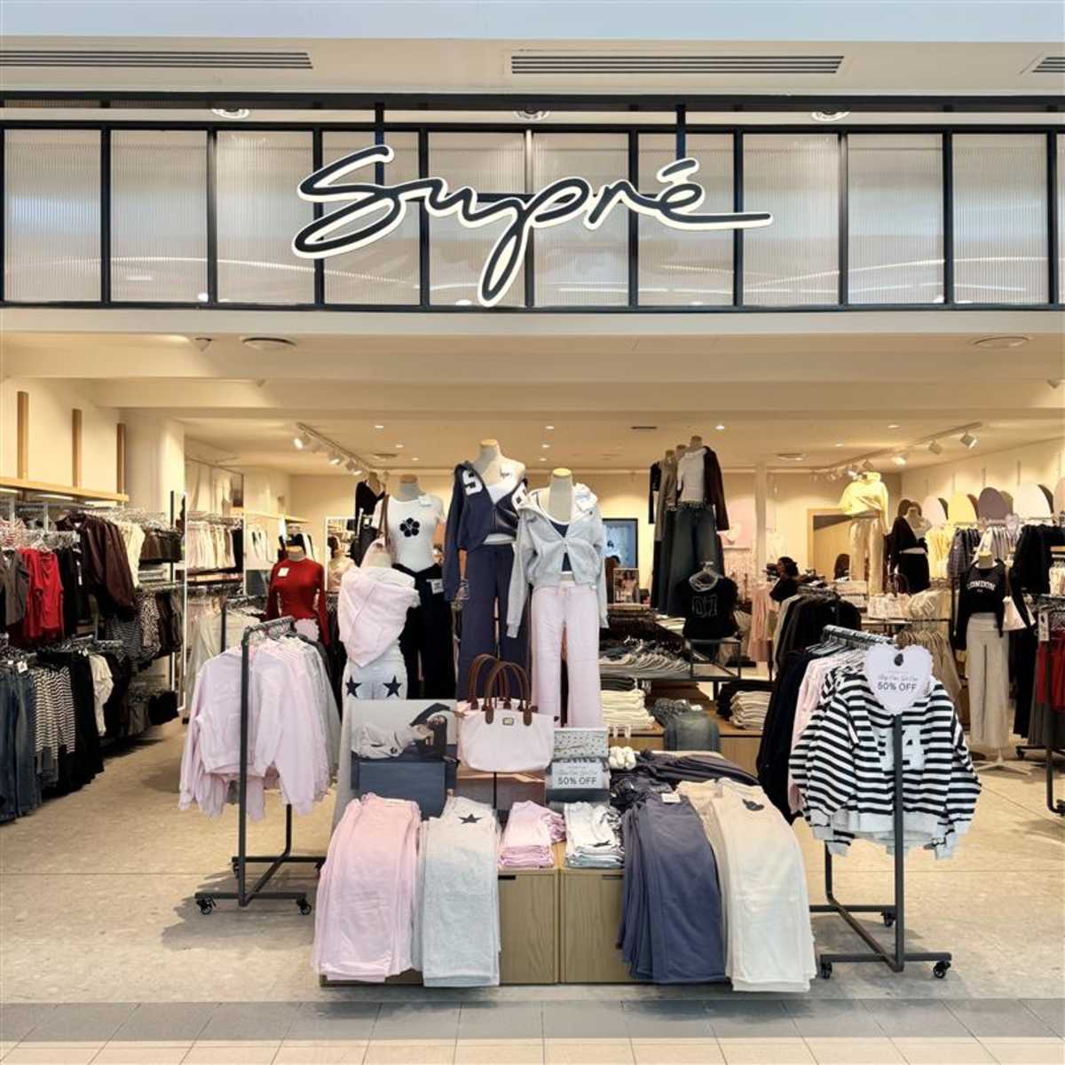 Supré is NOW OPEN at Westfield West Lakes