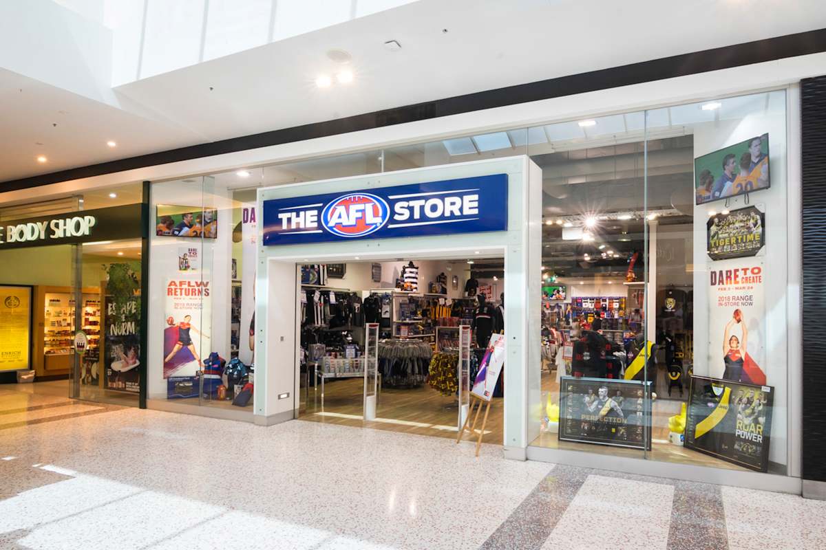 The AFL Store at Westfield Fountain Gate