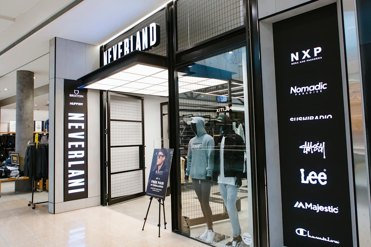 Neverland Store at Westfield Geelong