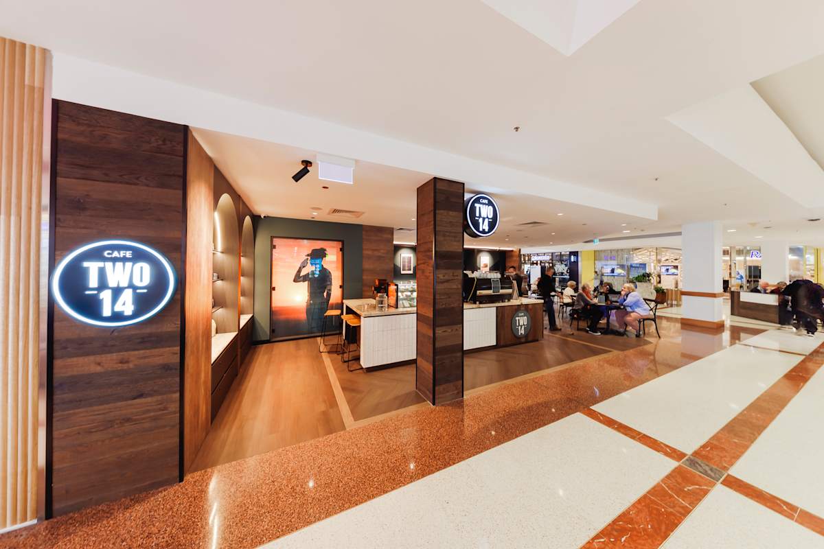 Cafe Two 14 (near Coles) at Westfield Chermside