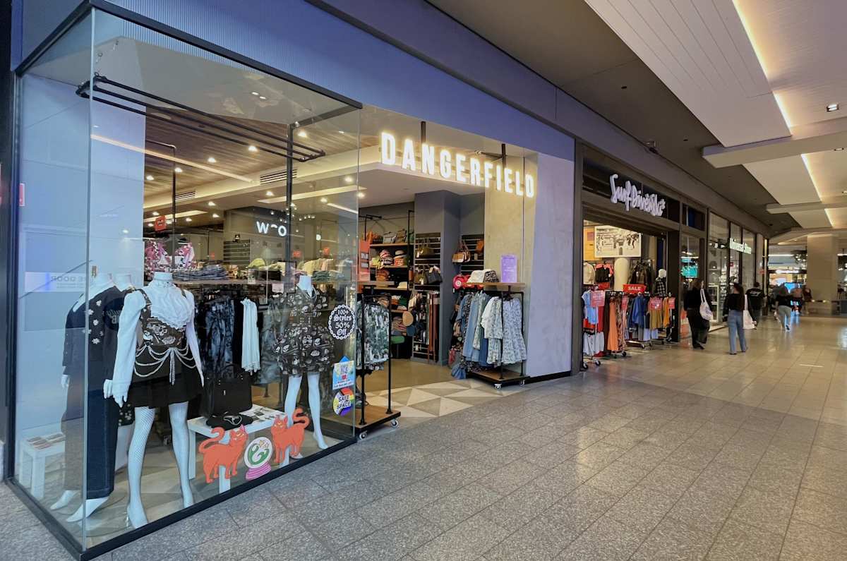 Dangerfield - Pop up located near Novo at Westfield North Lakes