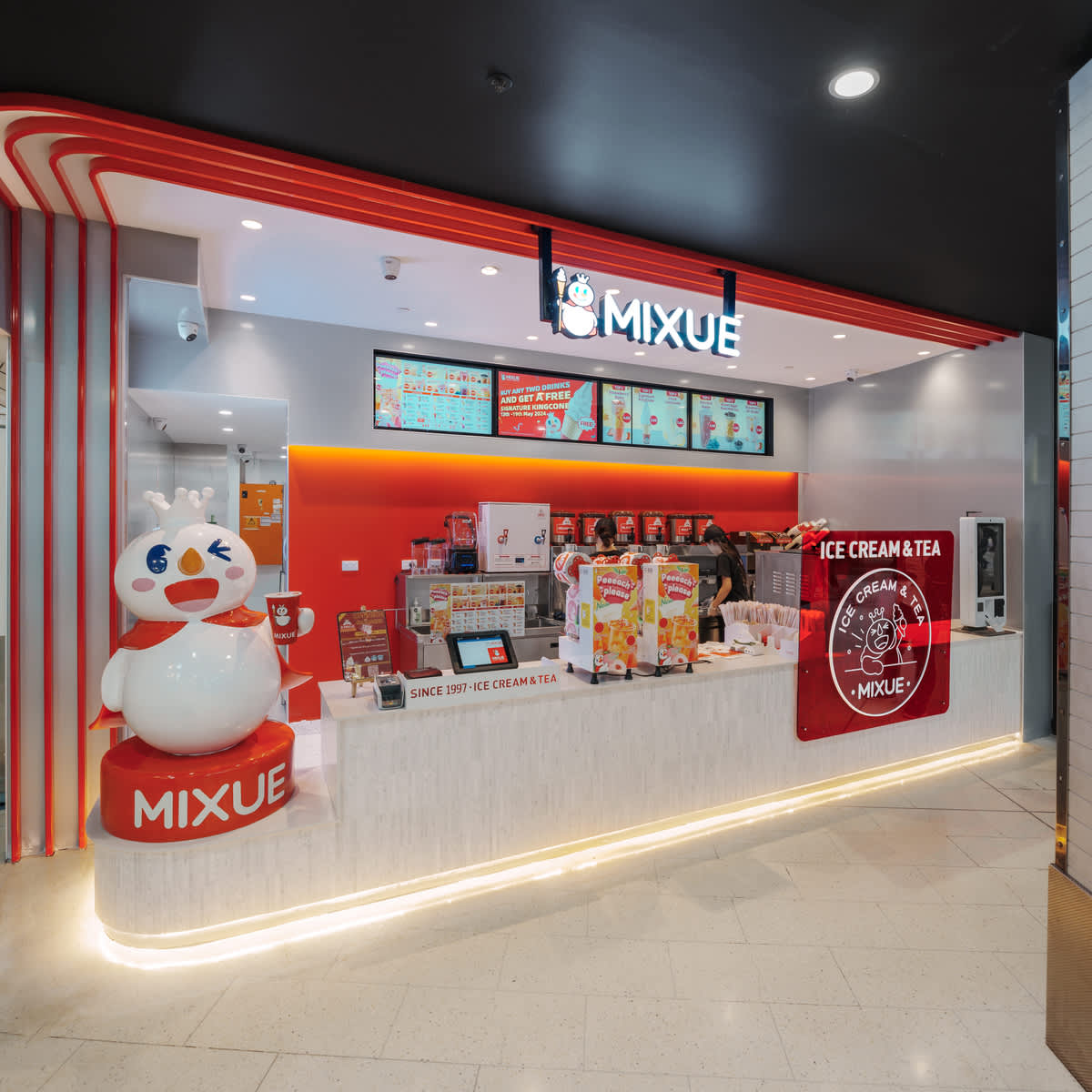 Mixue Ice Cream & Tea at Westfield Mt Gravatt