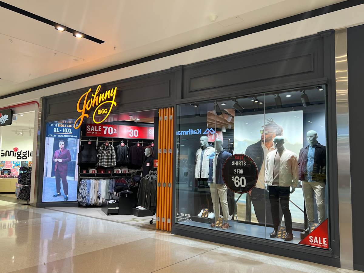 Johnny Bigg at Westfield West Lakes