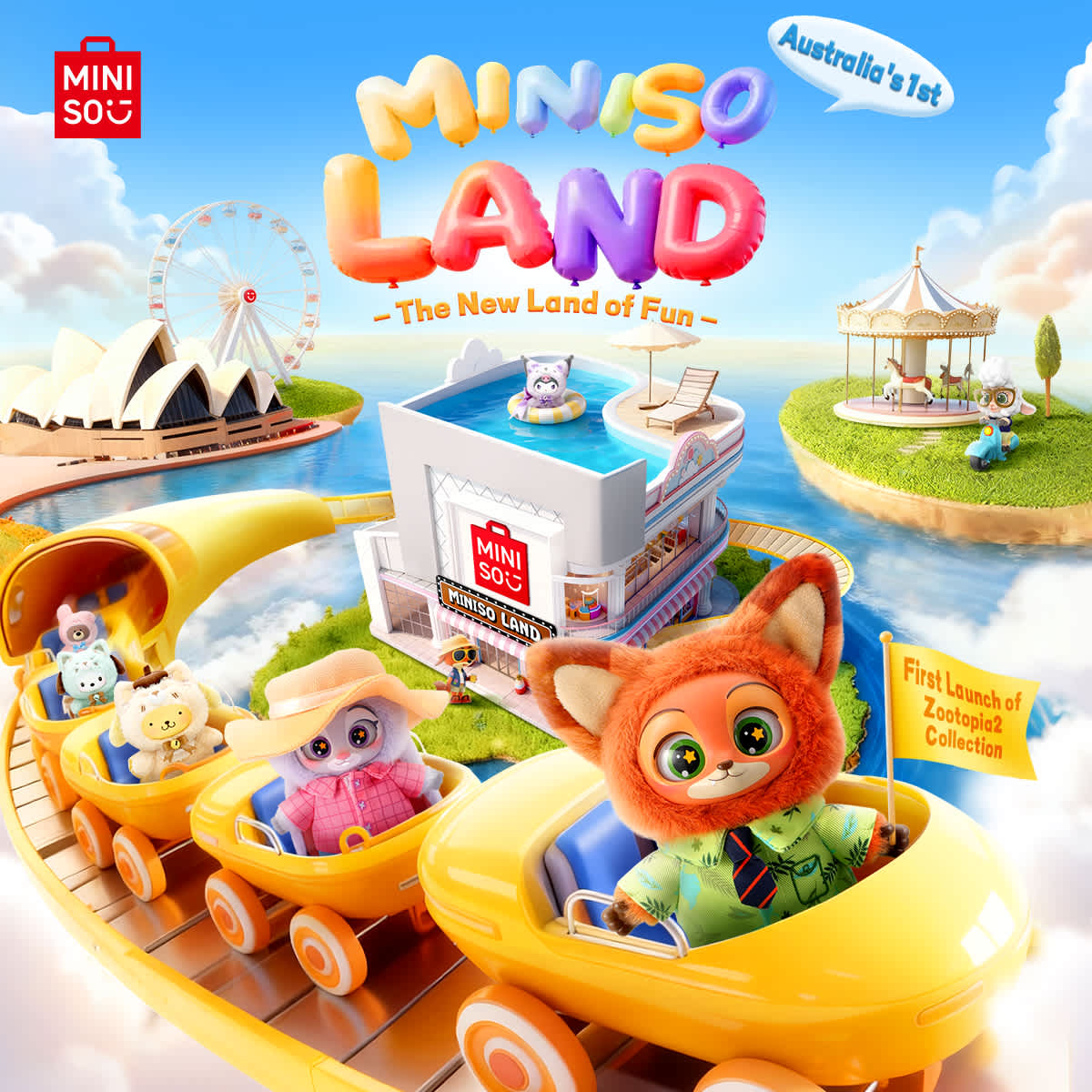 MINISO LAND: our first store in Australia is now OPEN