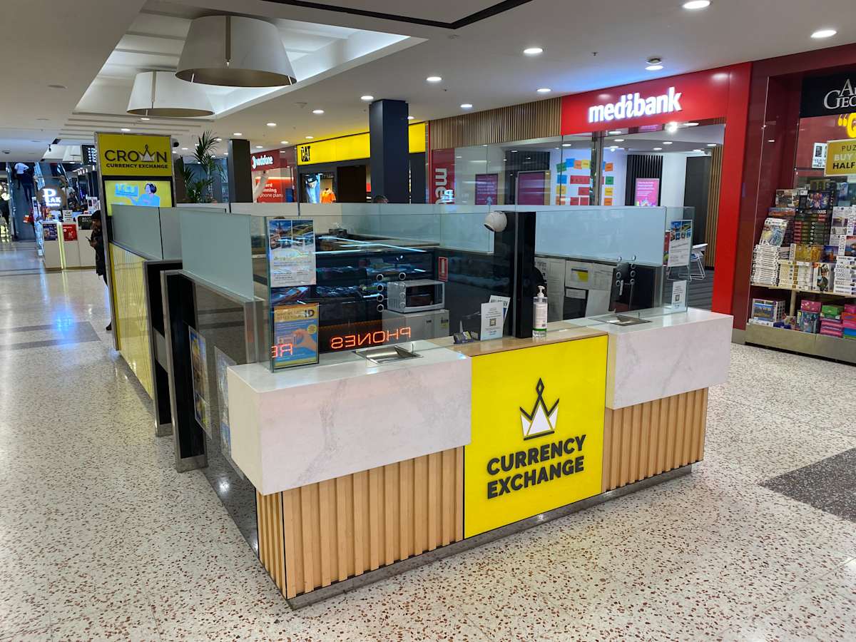 Crown Currency Exchange at Westfield Fountain Gate