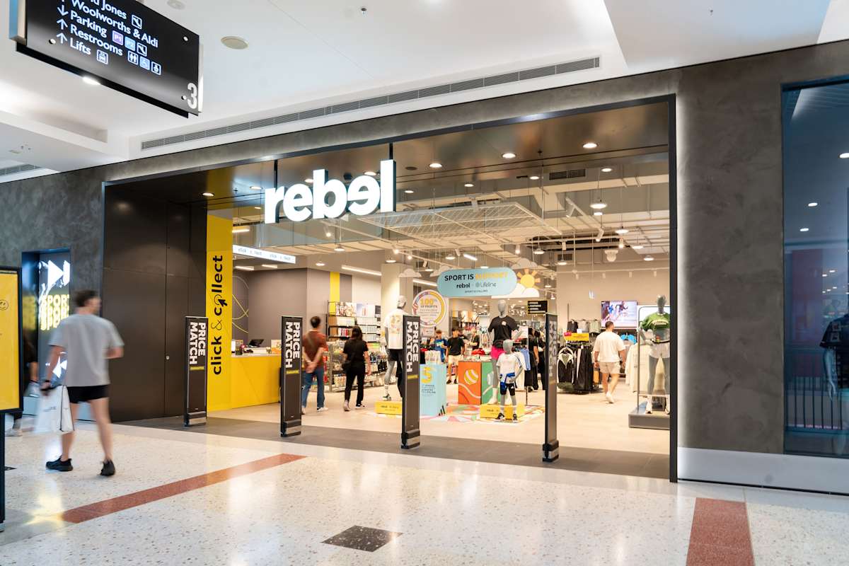 rebel at Westfield Burwood