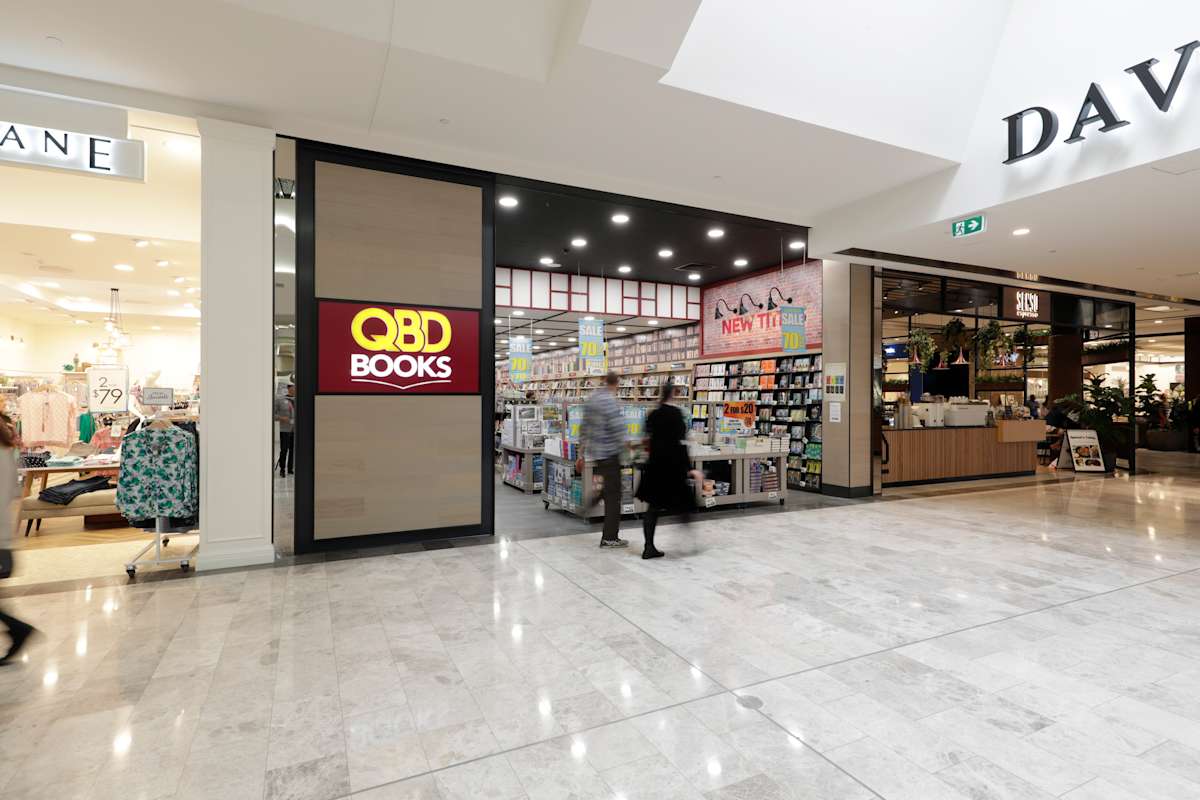 QBD Books at Westfield Carousel
