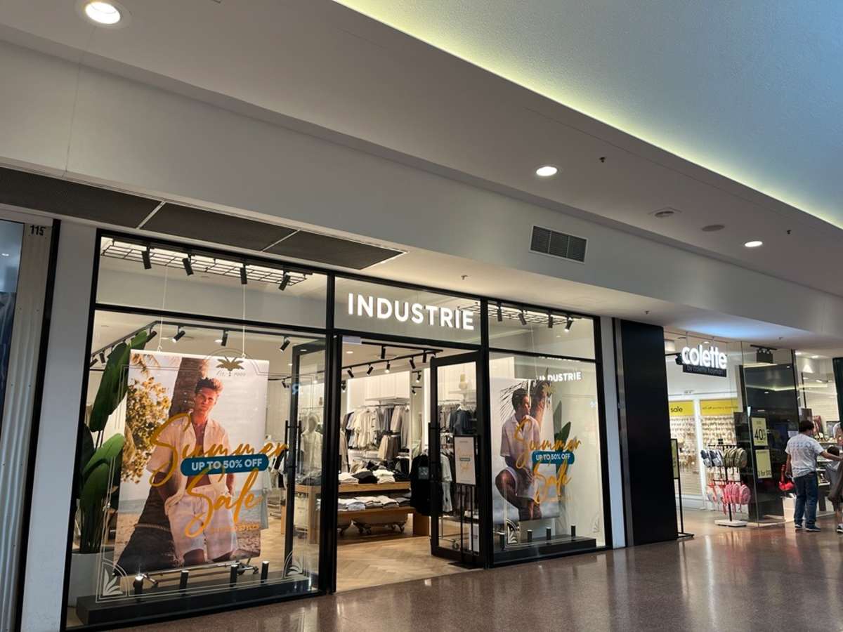 Industrie Clothing at Westfield Tea Tree Plaza
