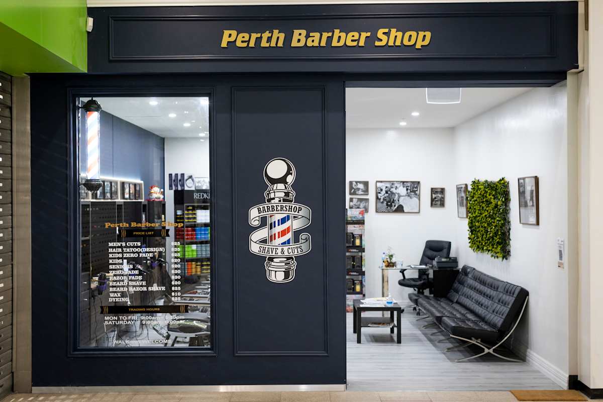 Perth Barber Shop at Innaloo Megacentre at Westfield Innaloo