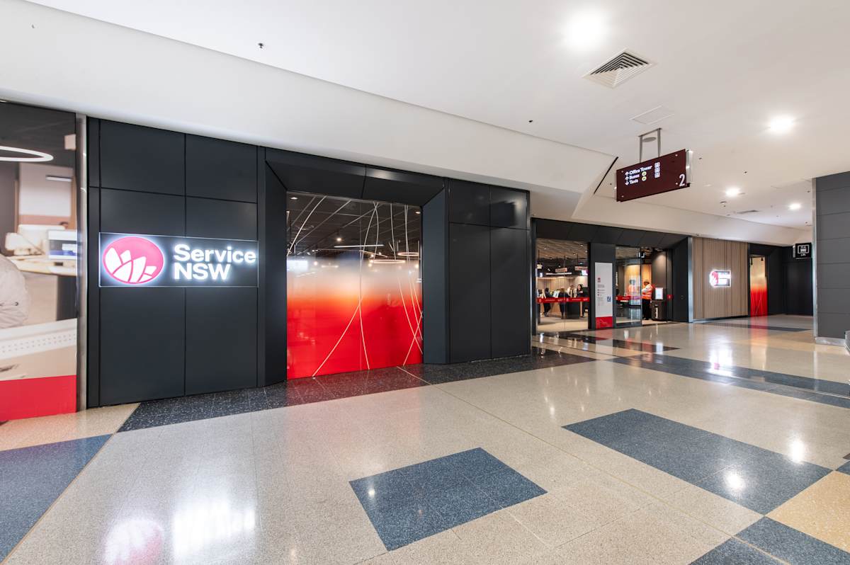 Service NSW at Westfield Eastgardens