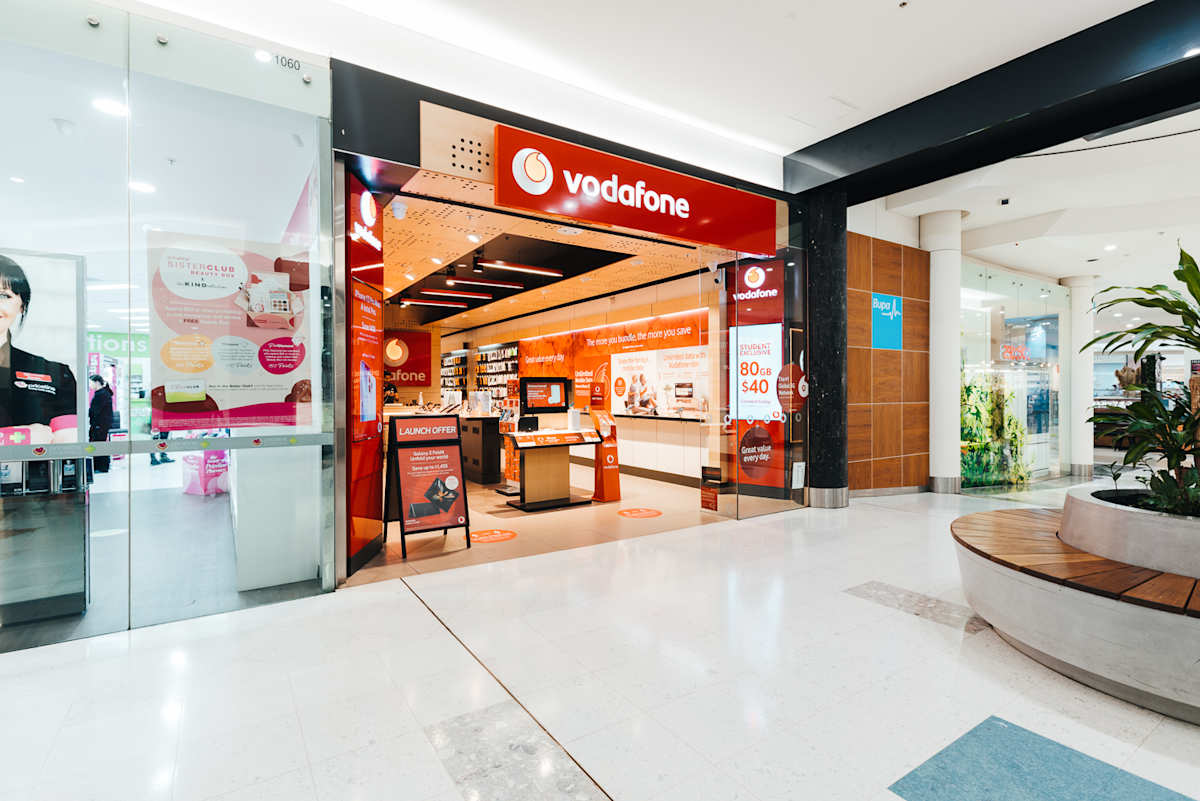 Vodafone at Westfield Kotara