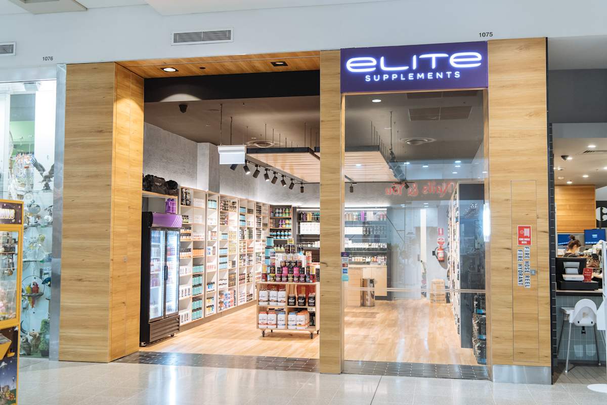 Elite Supplements at Westfield Liverpool