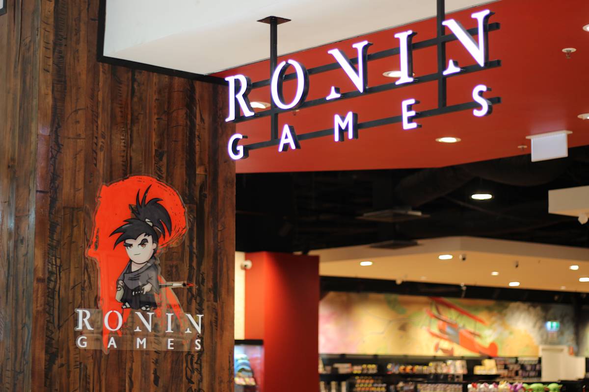 Ronin Games at Westfield Belconnen