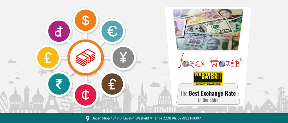 Forex World Money Exchange at Westfield Miranda