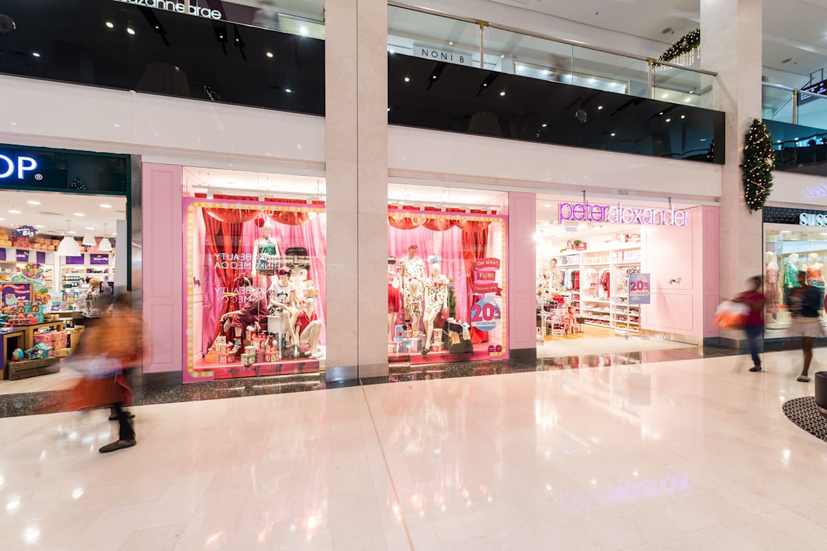 Peter Alexander at Westfield Eastgardens