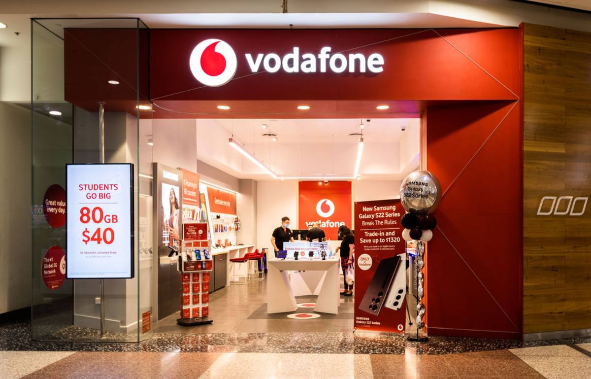 Vodafone at Westfield Hornsby