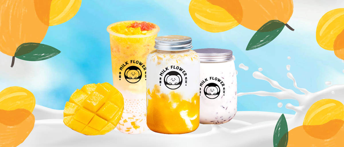 Milk Flower at Westfield Carousel