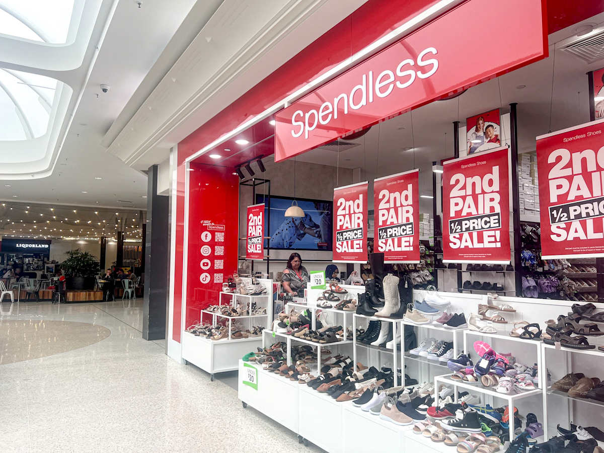 Spendless Shoes at Westfield West Lakes