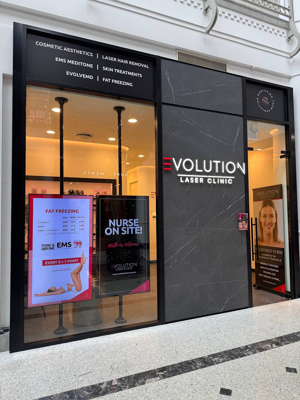 Evolution Laser Clinic at Westfield Penrith
