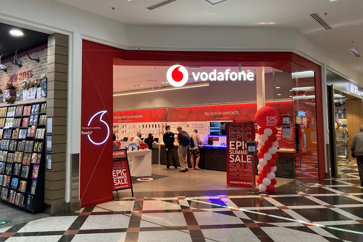 Vodafone at Westfield Woden