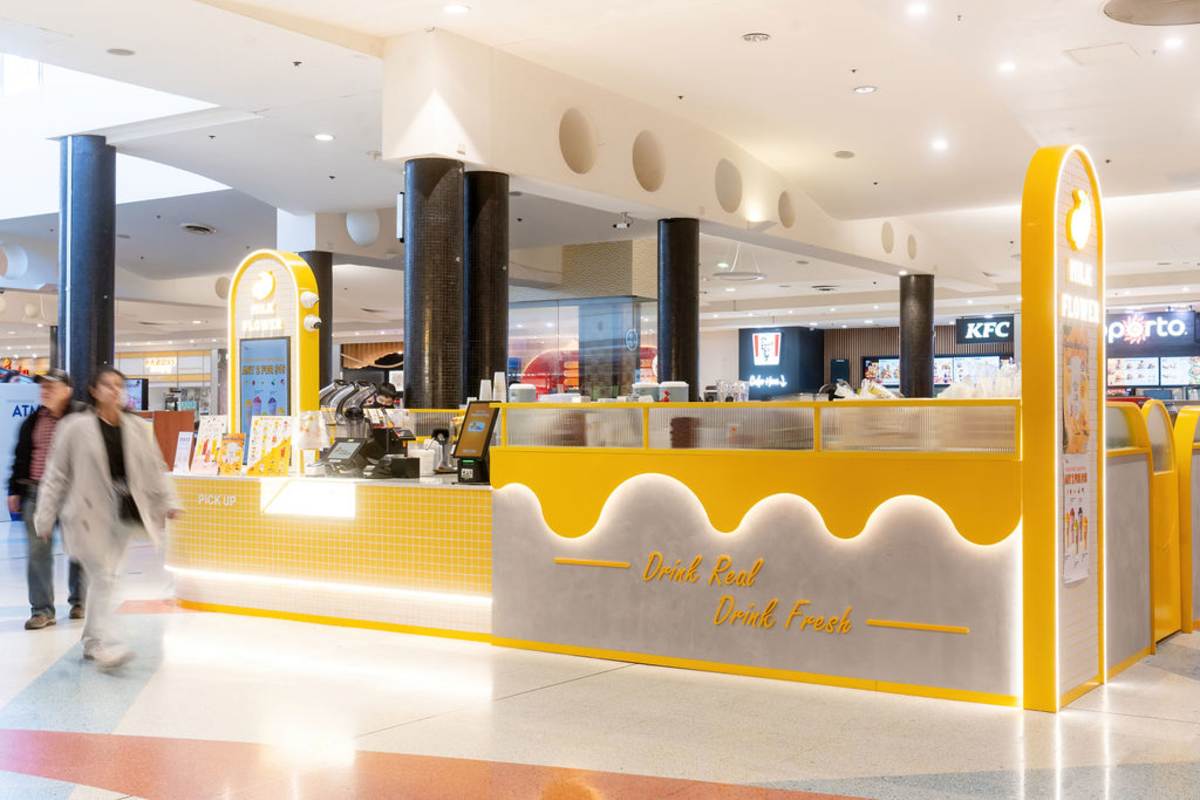 Milk Flower at Westfield Liverpool