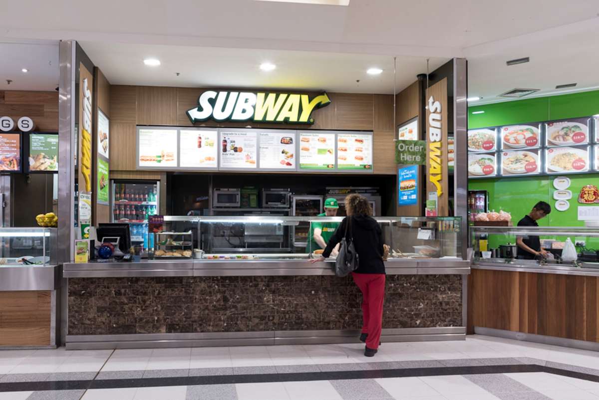 Subway at Westfield Geelong