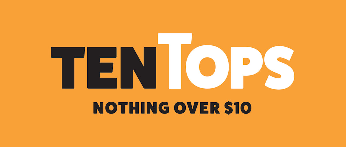 Ten Tops at Westfield Fountain Gate
