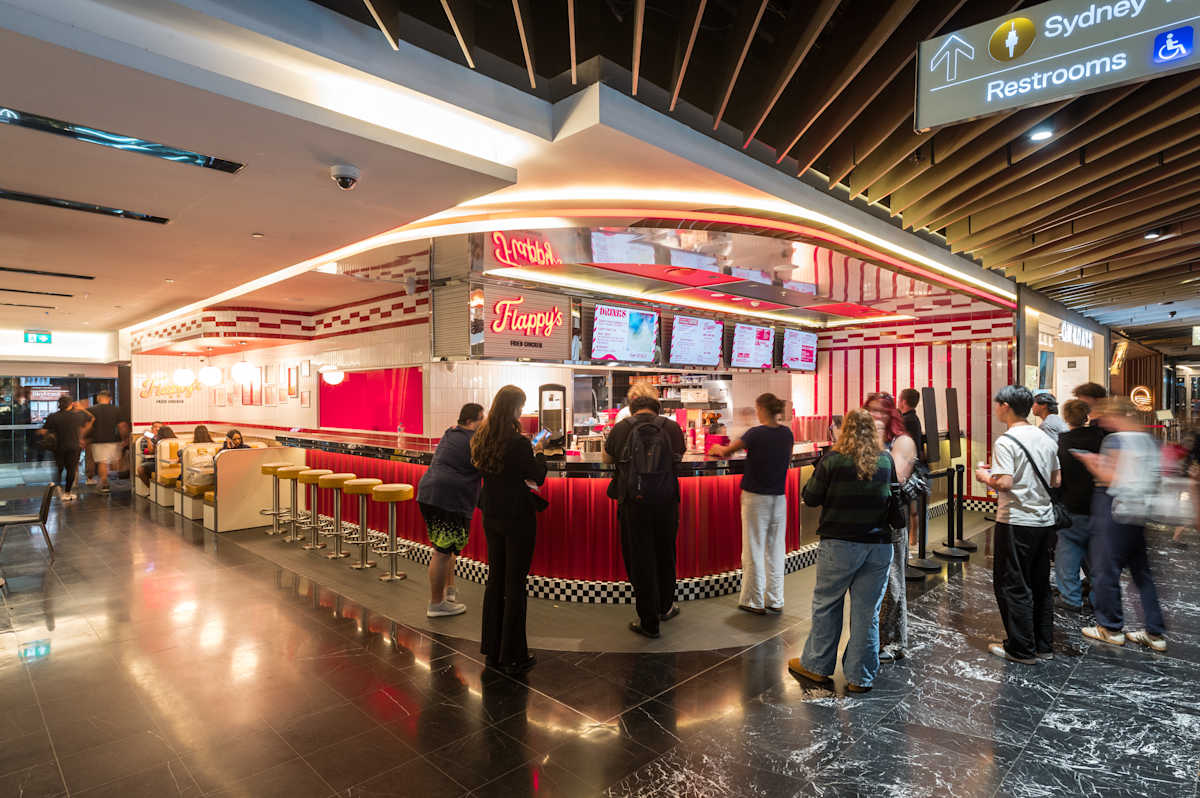 Flappy's Fried Chicken at Westfield Sydney