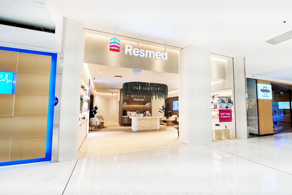 Resmed at Westfield Liverpool
