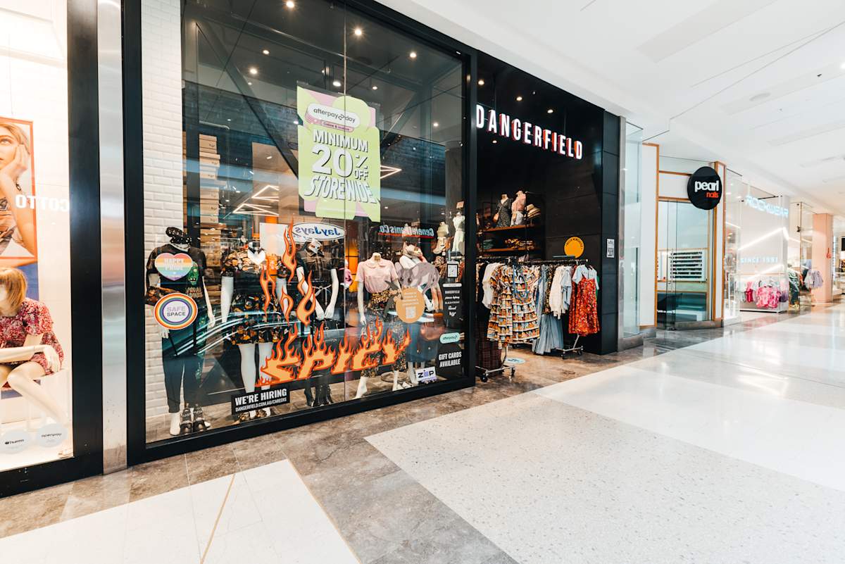 Dangerfield at Westfield Kotara