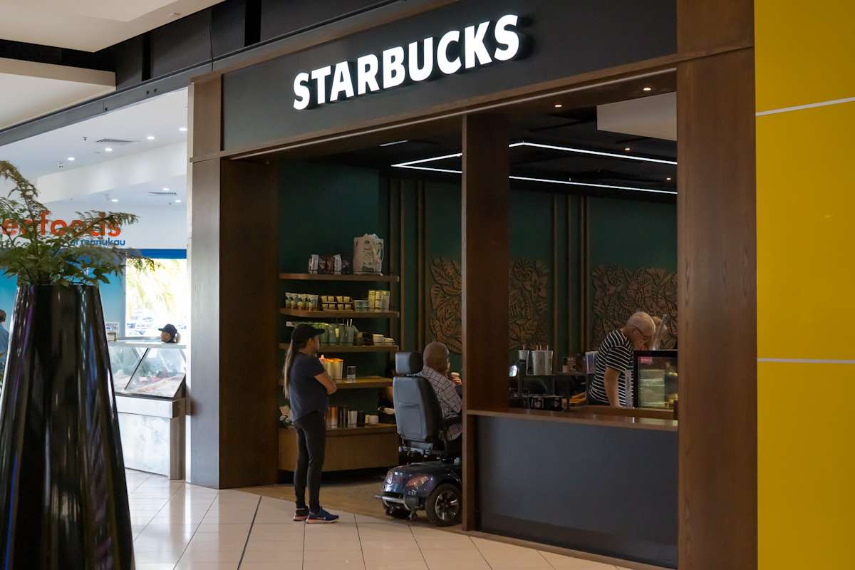 Starbucks Coffee at Westfield Manukau