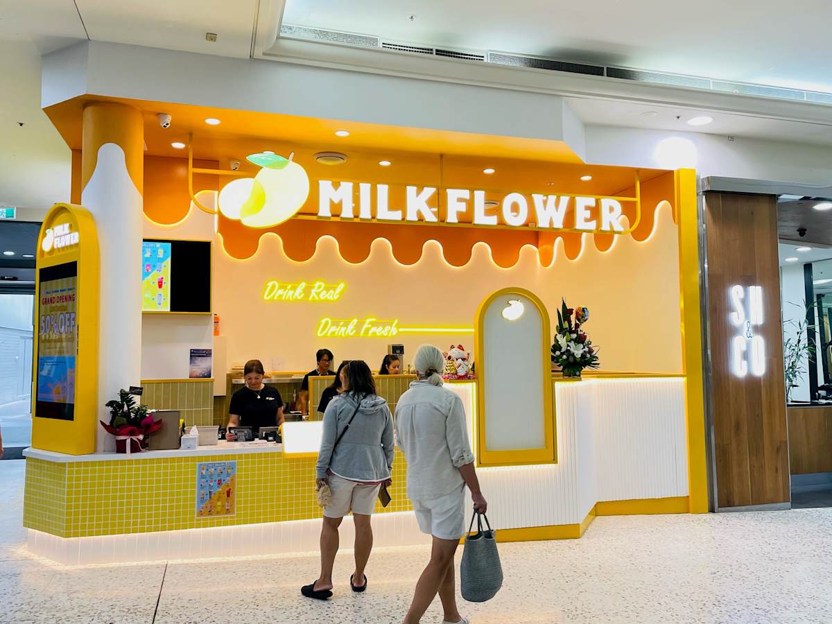 Milk Flower at Westfield Mt Druitt