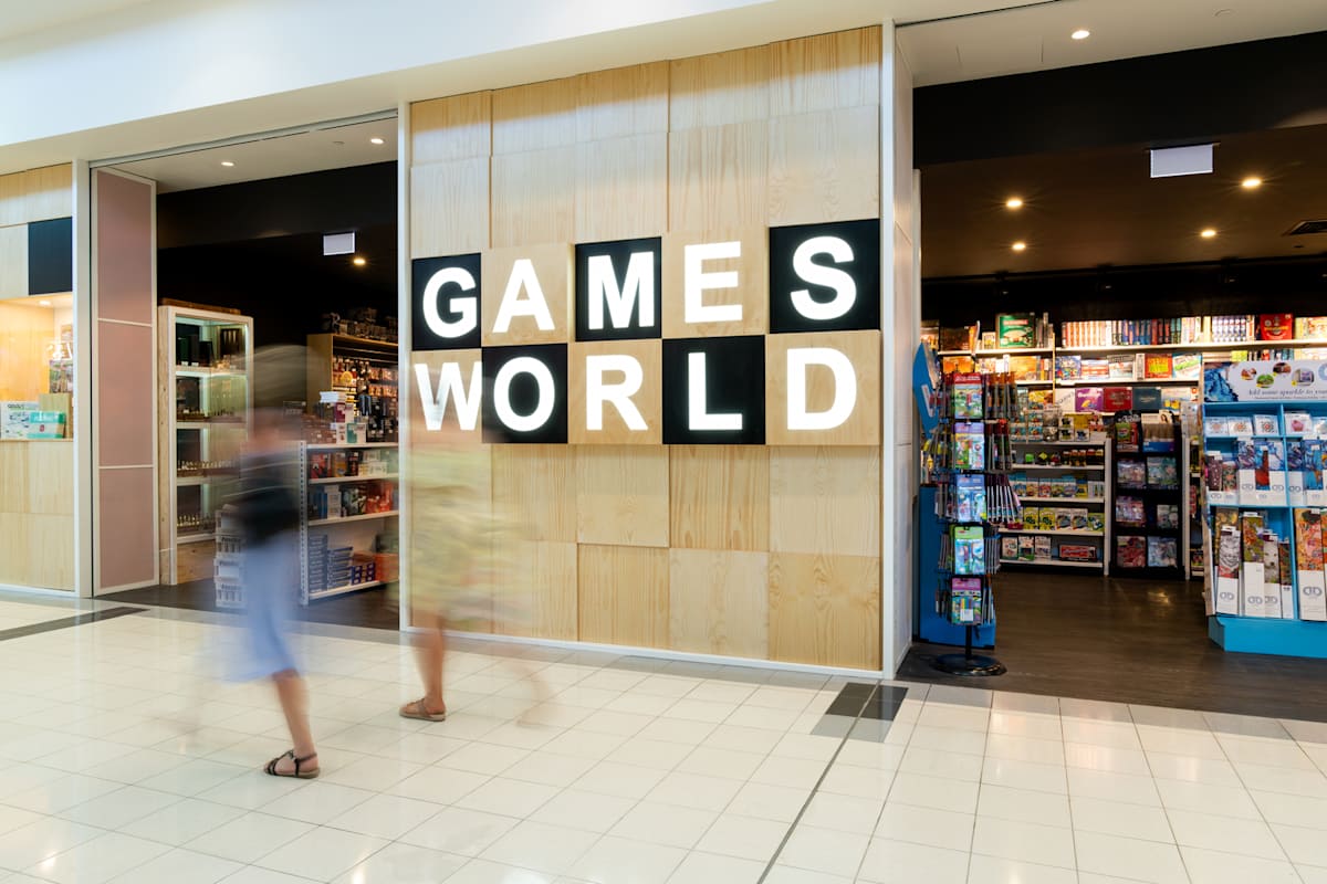 Games World at Westfield West Lakes