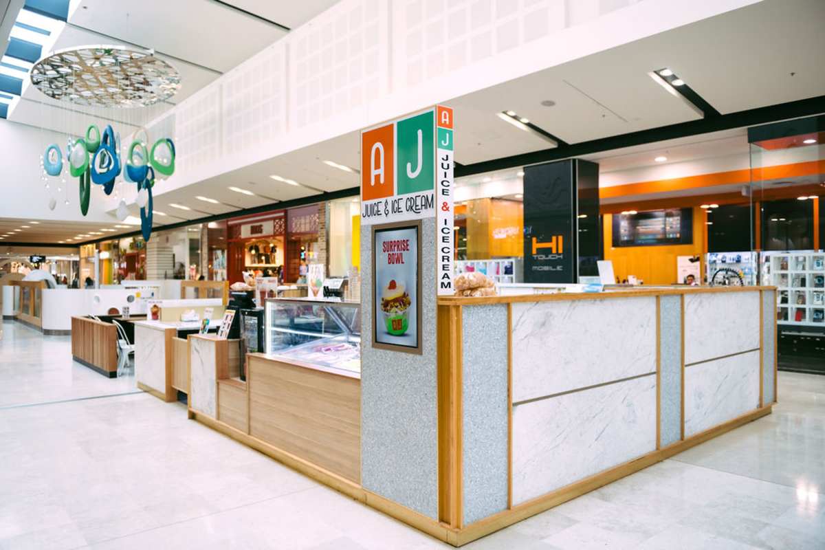 AJ Juice & Ice Cream at Westfield Fountain Gate