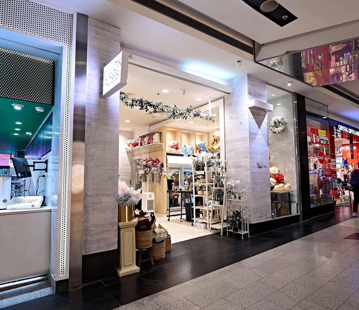 Million Roses at Westfield Parramatta