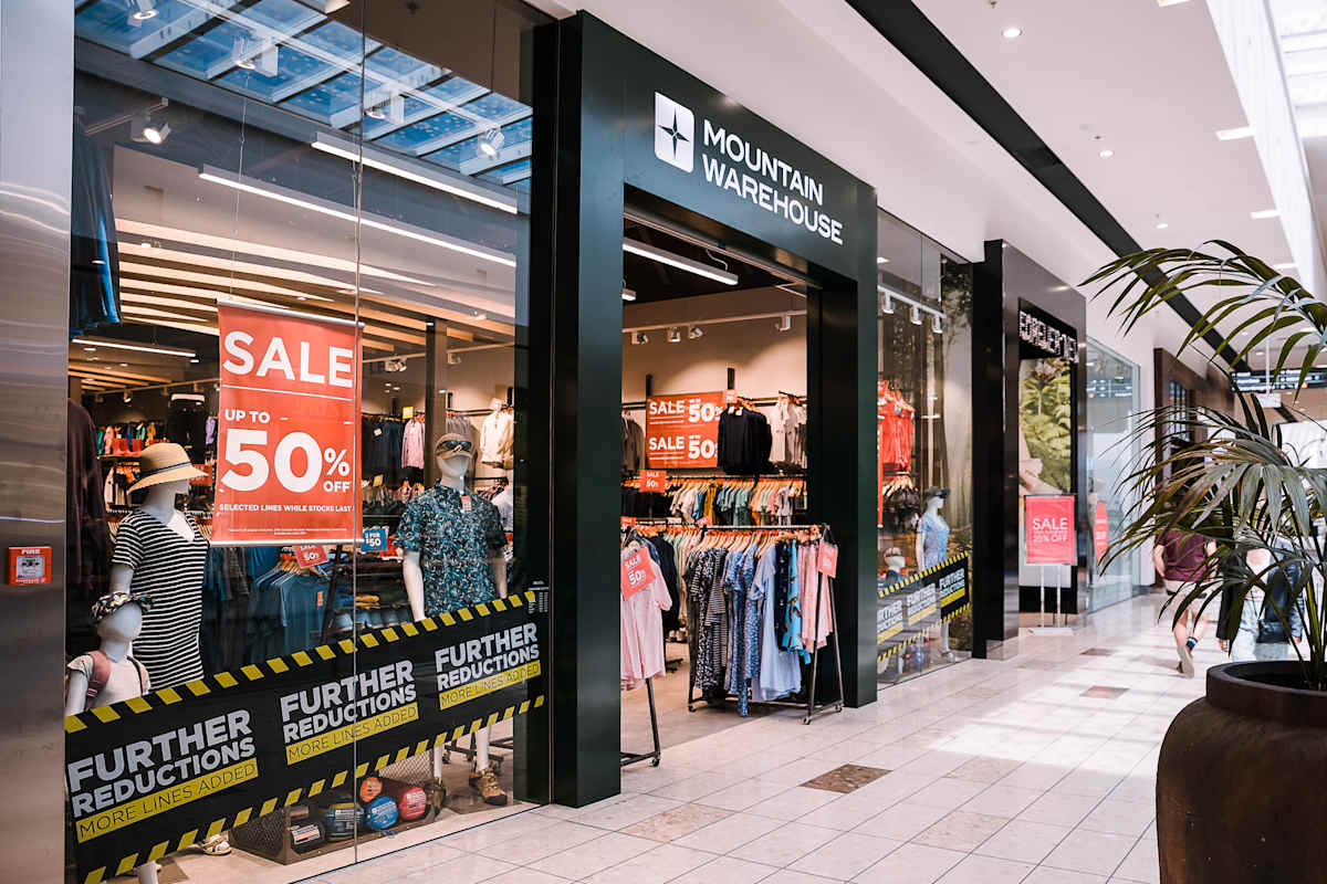 Mountain Warehouse at Westfield Riccarton
