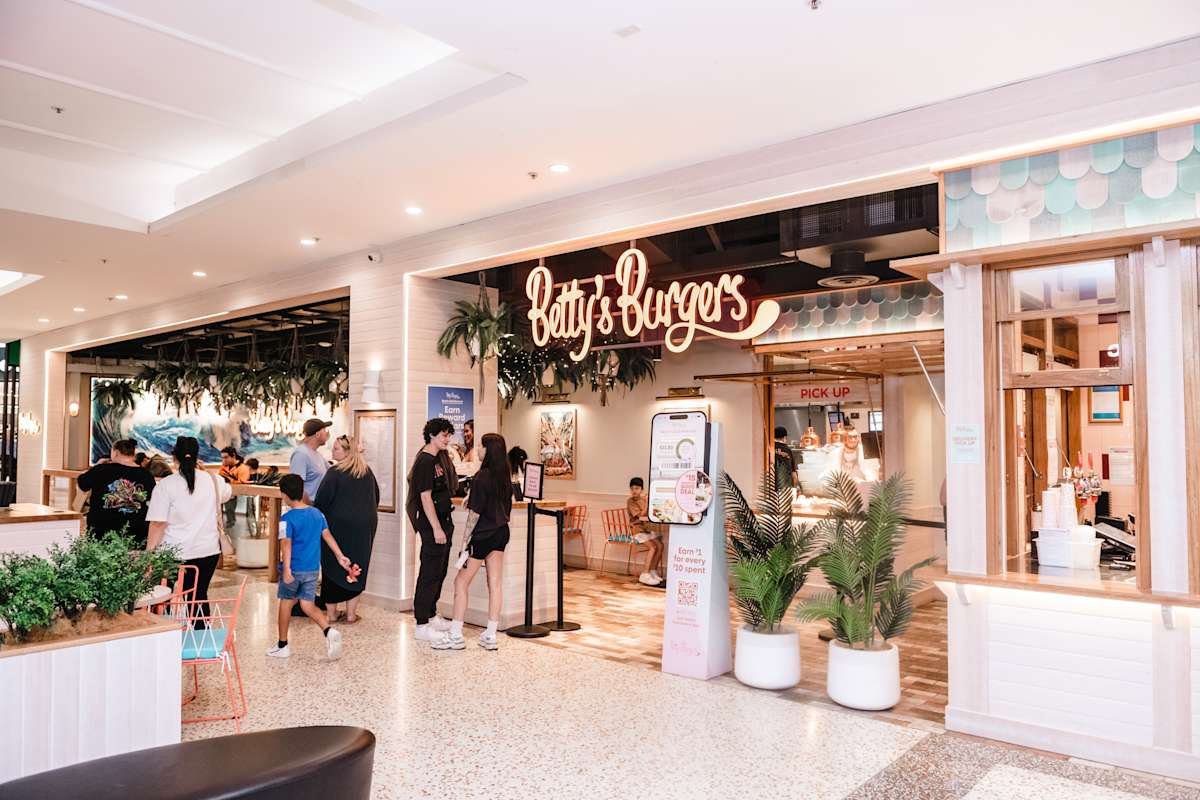 Betty's Burgers at Westfield Fountain Gate
