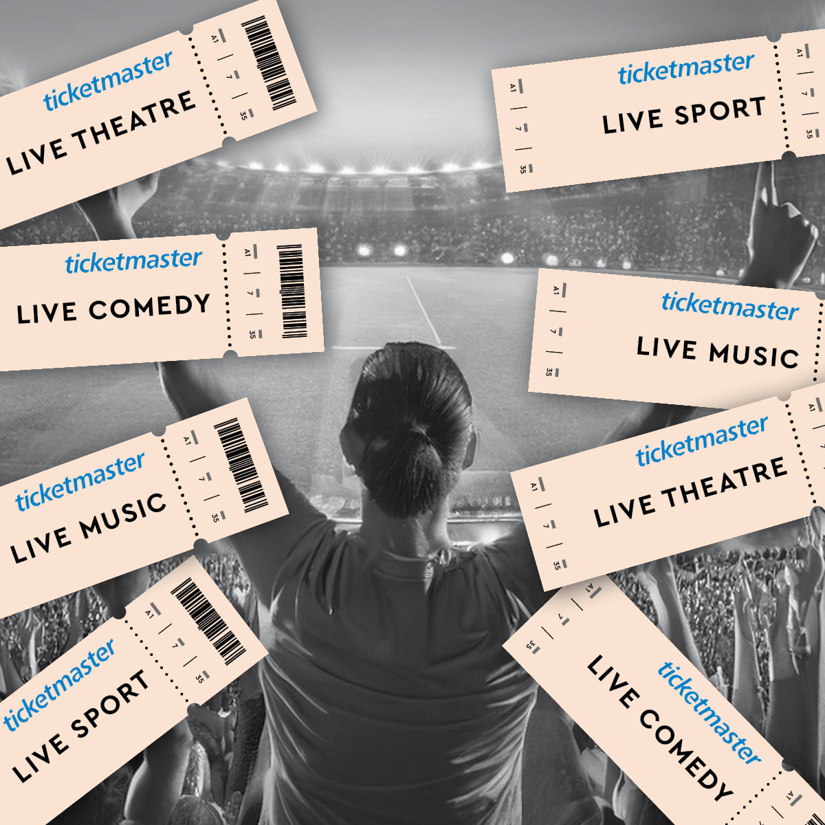Your chance to win 1 of 10 $1000 Ticketmaster Gift Cards