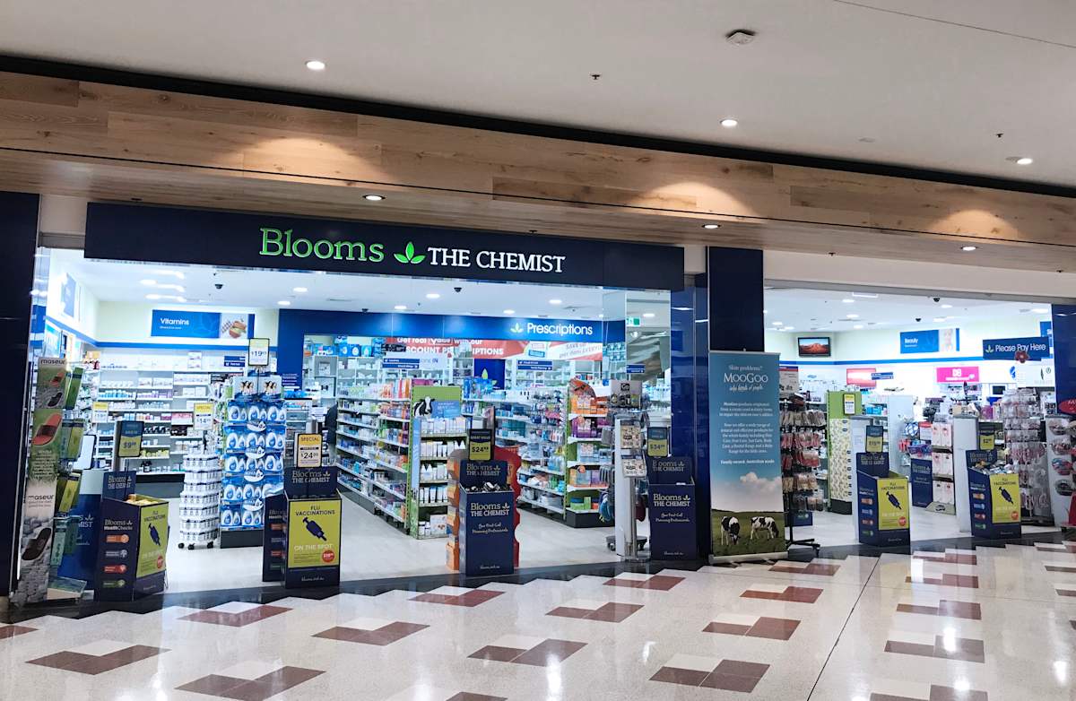 Blooms The Chemist at Westfield Miranda