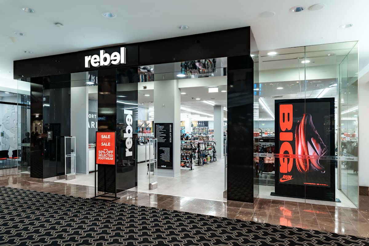 rebel at Westfield Carindale