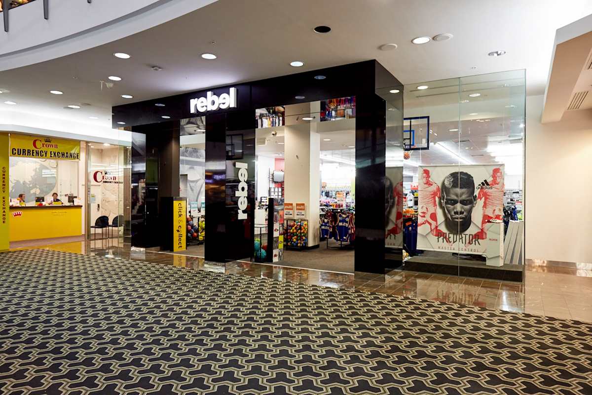 rebel at Westfield Carindale