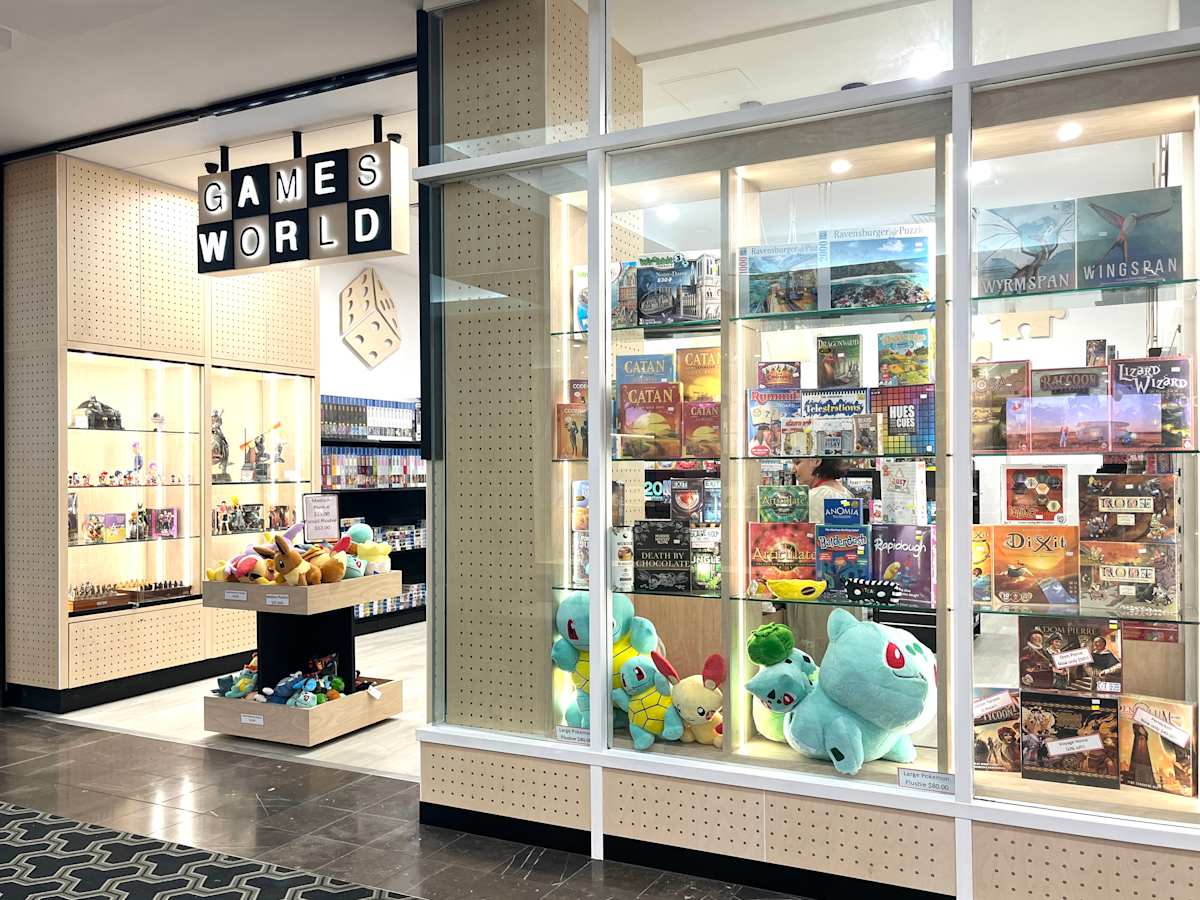 Games World at Westfield Carindale