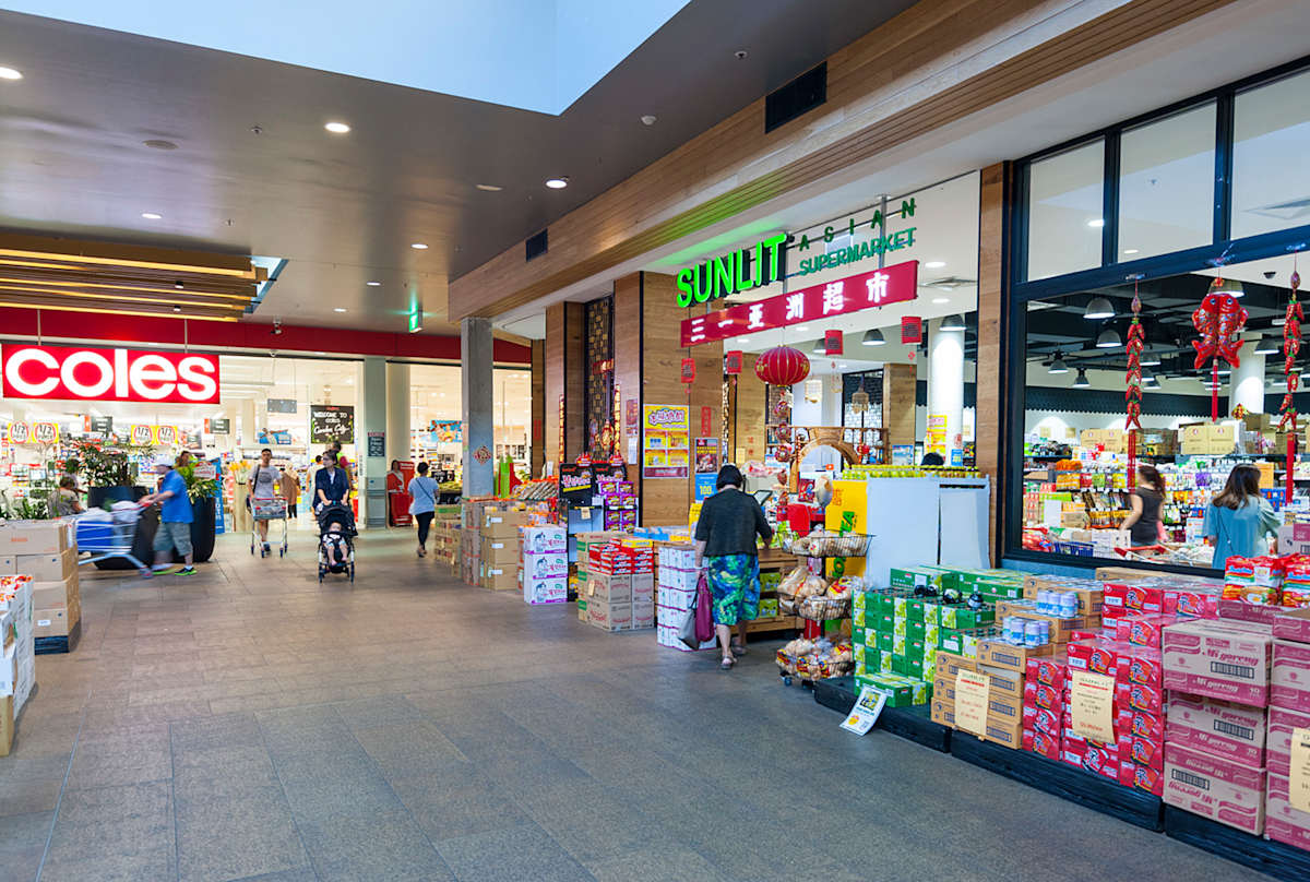Sunlit Asian Supermarket at Westfield Mt Gravatt