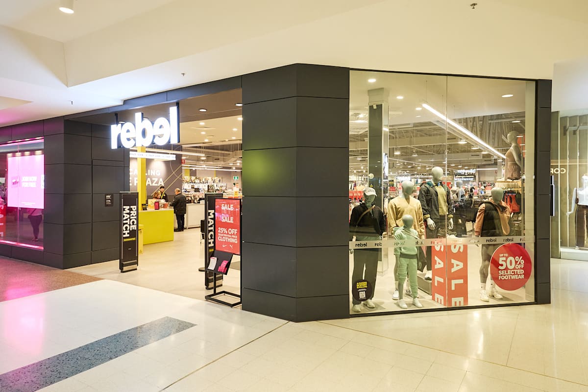 rebel at Westfield Tea Tree Plaza
