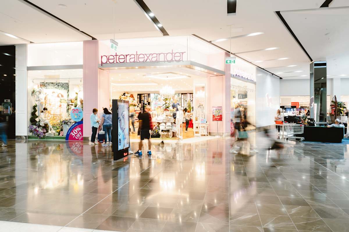 Peter Alexander at Westfield Fountain Gate