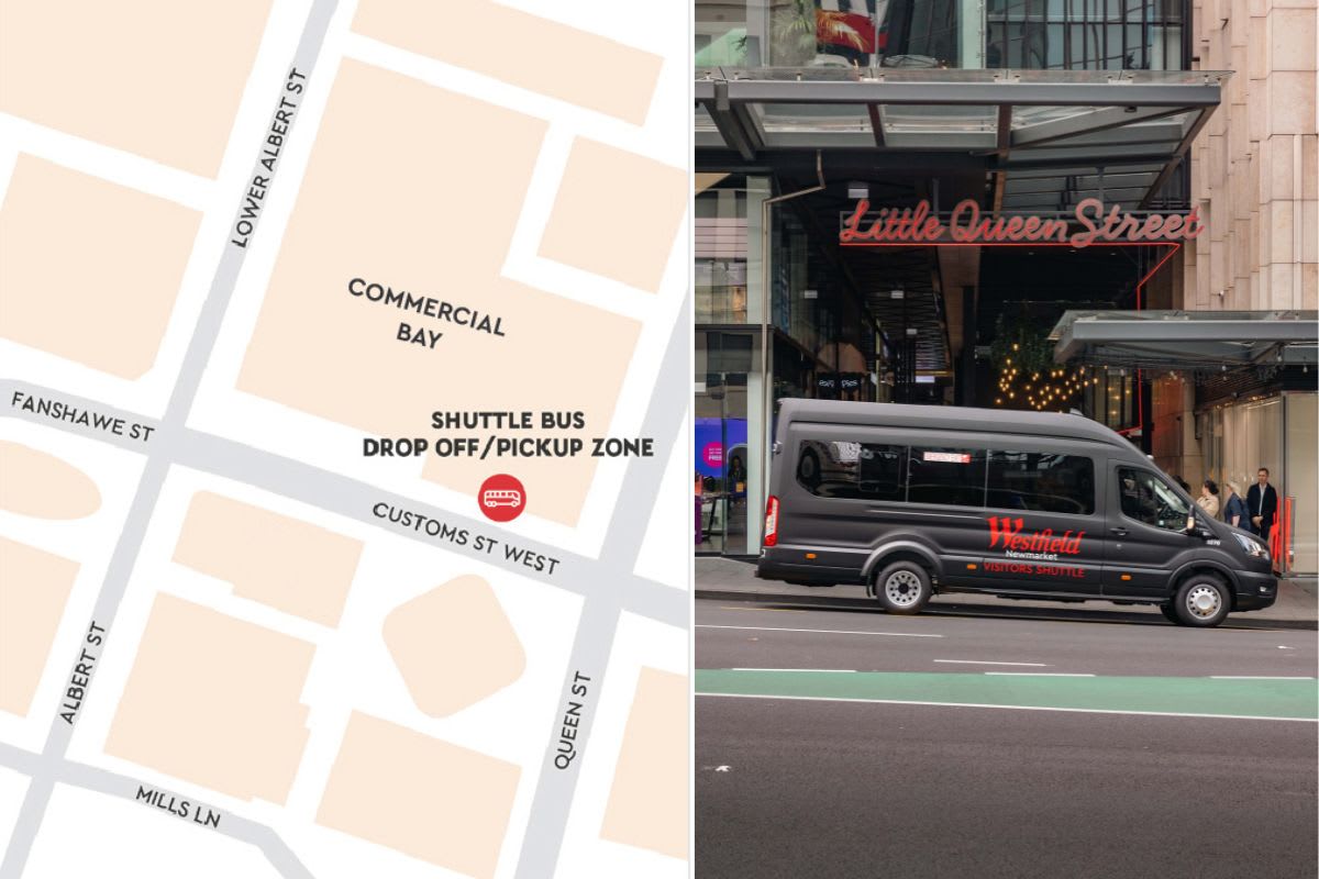 Westfield Newmarket Service | Visitor Shuttle
