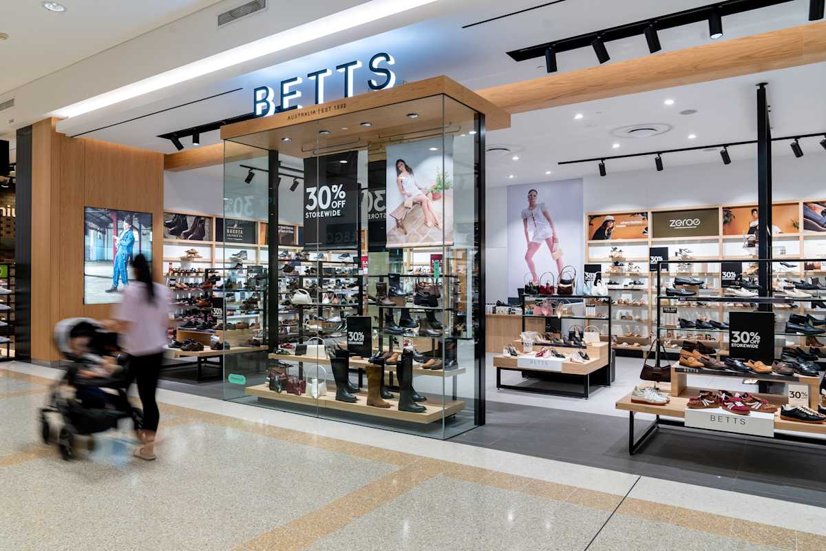 Betts Shoes at Westfield Liverpool