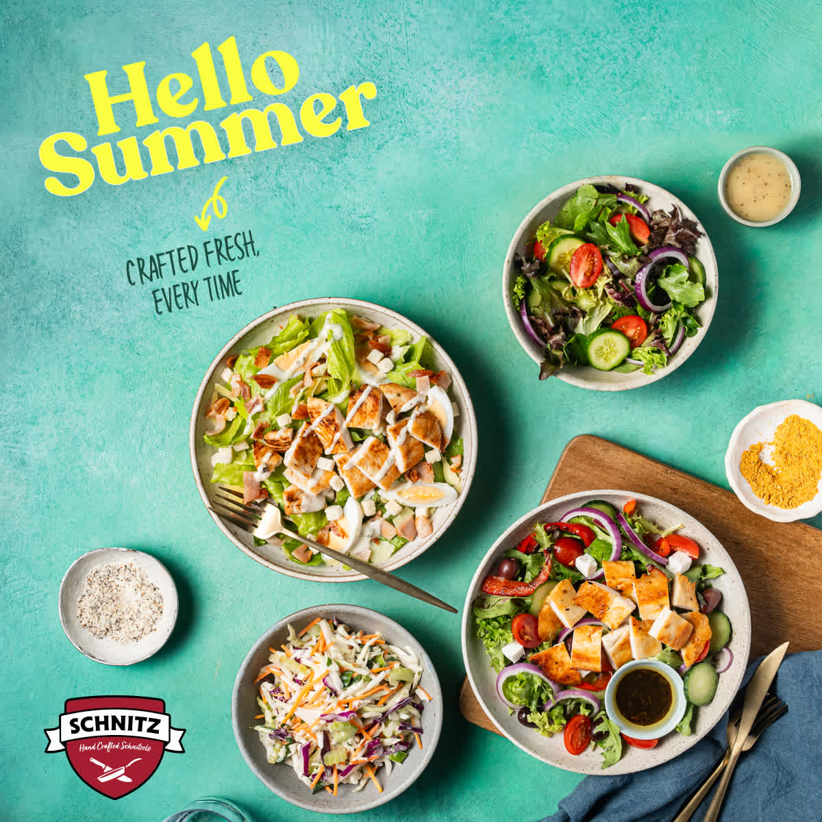 Schnitz: Don't miss double points on all salads