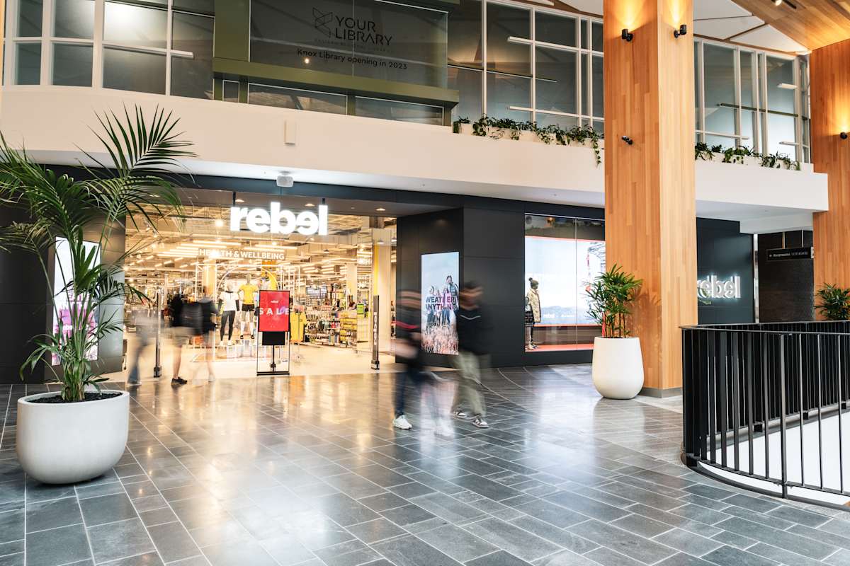 rebel at Westfield Knox