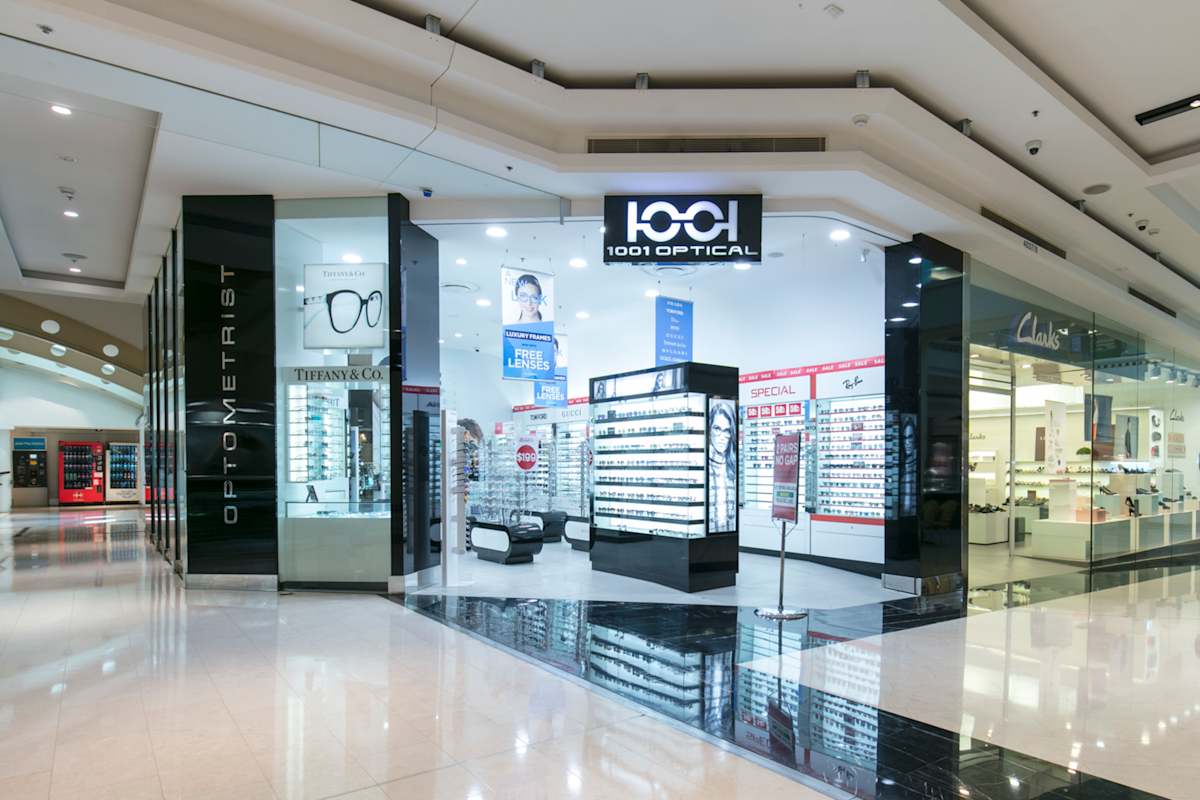 1001 Optometry at Westfield Parramatta
